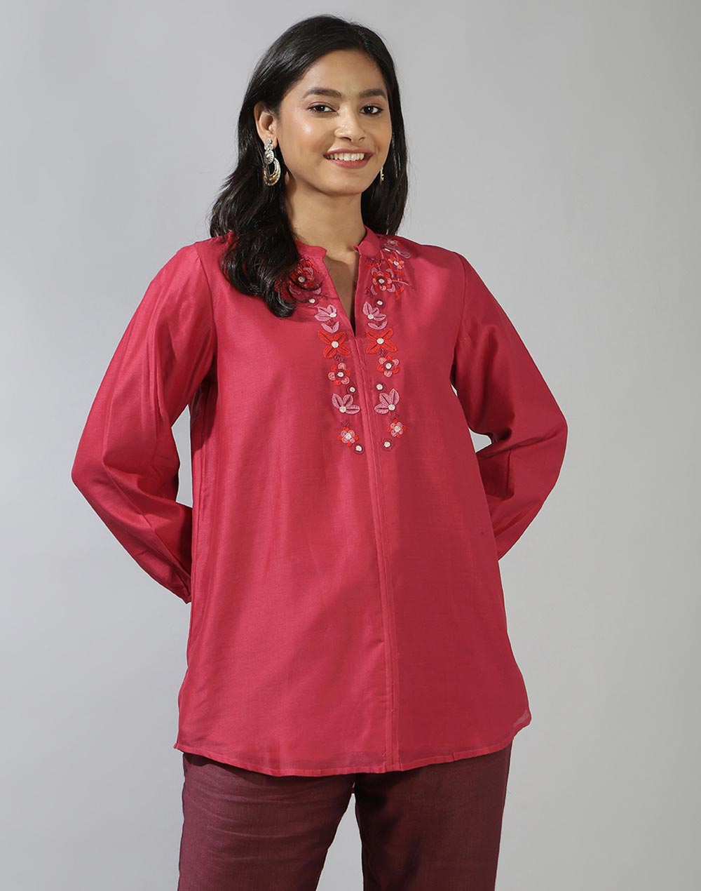 Women Tunics Red — Tappoo Online Store